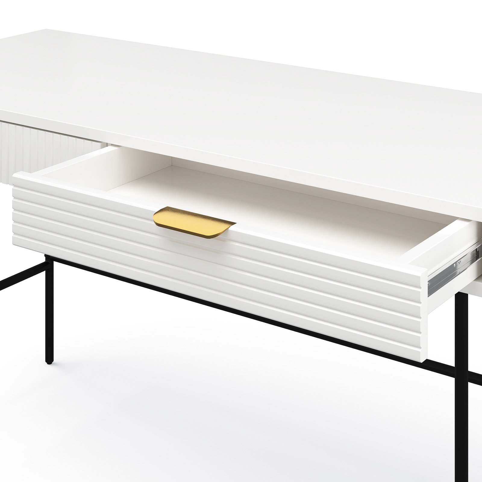 140cm white desk store